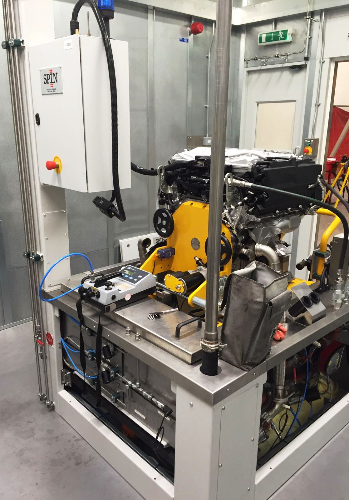 AJ133 Engine Hot Test Facility - SPIN